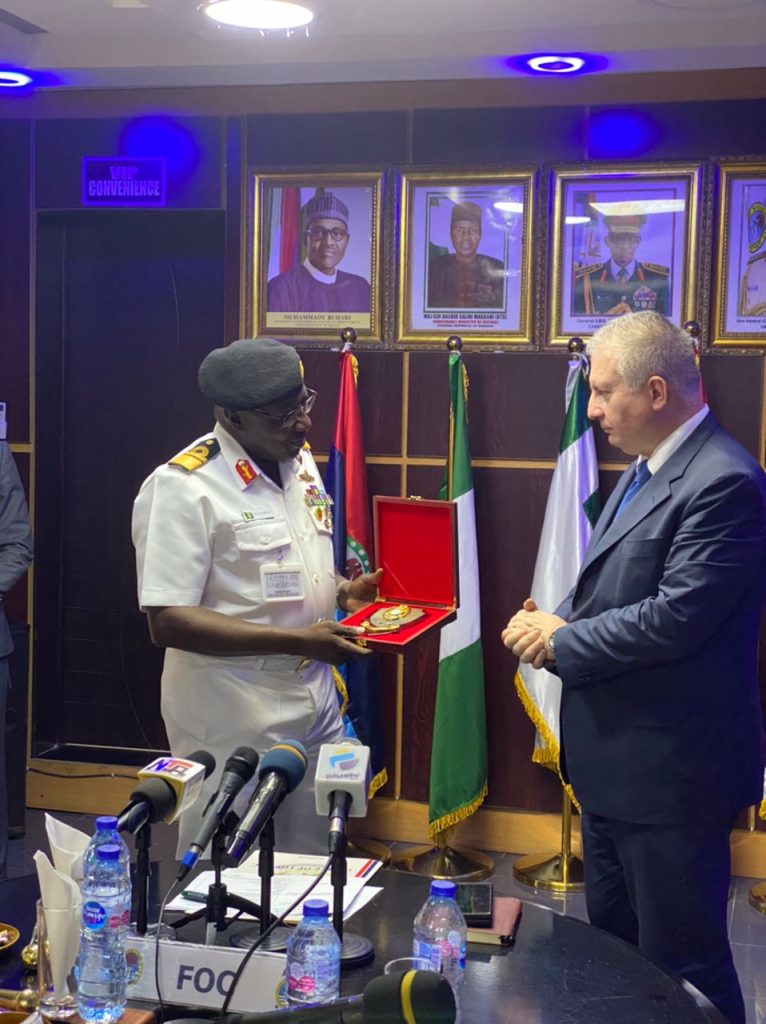 Nigerian Navy receives Italian Ship NAVE BORSINI on sustained ...
