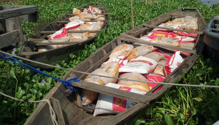 Navy intercepts wooden boat laden with 44 bags of smuggled rice ...
